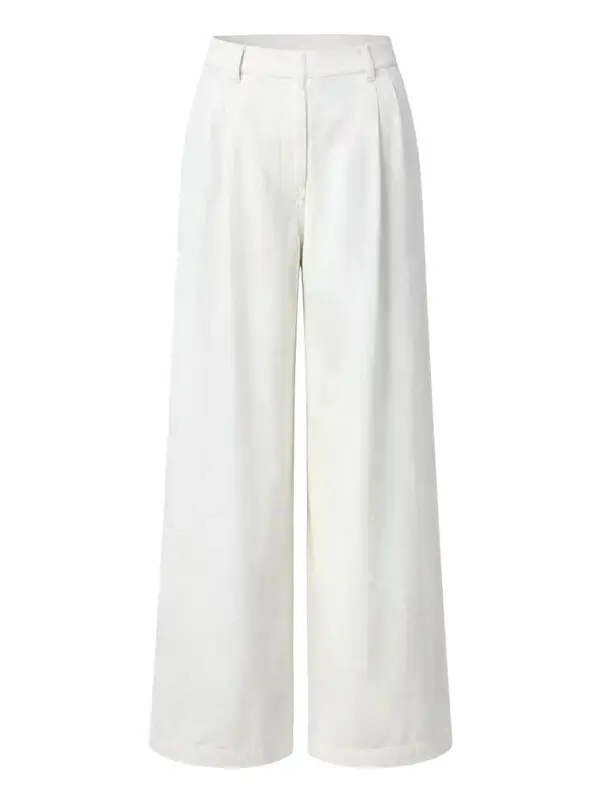 Brunello Cucinelli Pleated Palazzo Pants - Neutrals