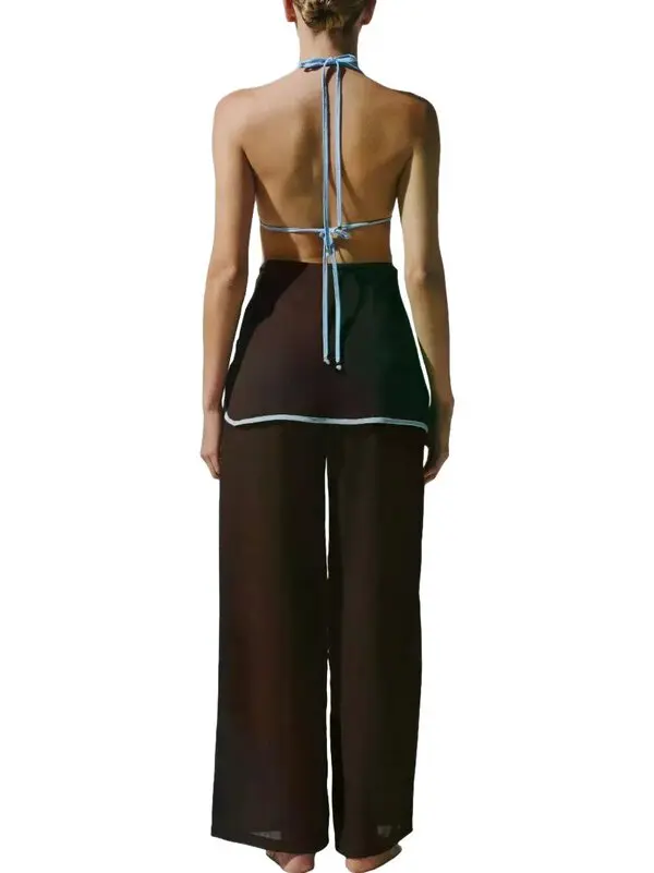 BAOBAB Renata Overlay-skirt Trousers - Brown