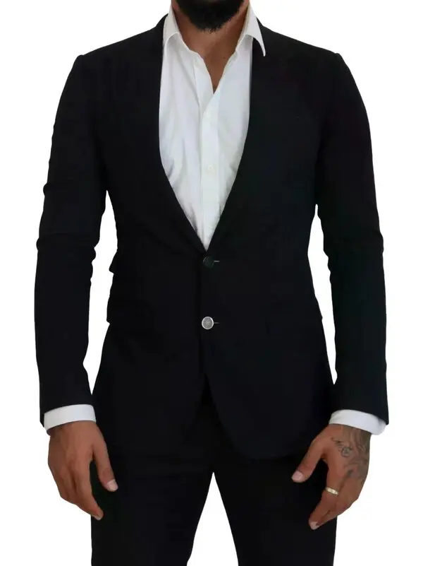 Dolce & Gabbana Taormina Notched-lapel Blazer - Blue