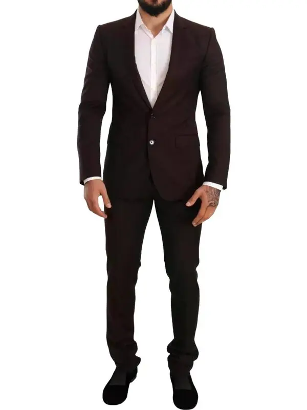 Dolce & Gabbana Martini Slim-fit Suit - Brown