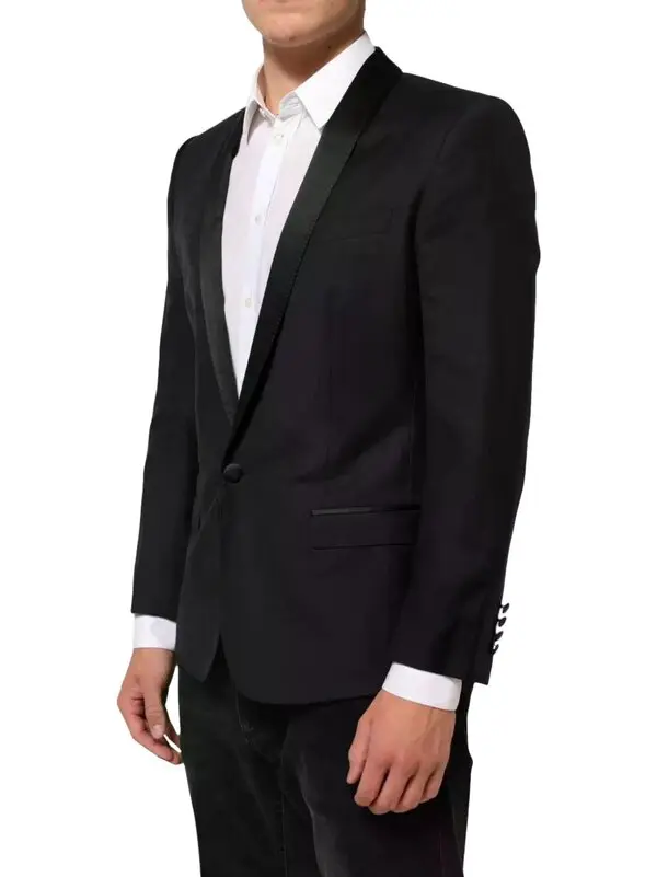 Dolce & Gabbana Shawl-lapel Suit Jacket - Black