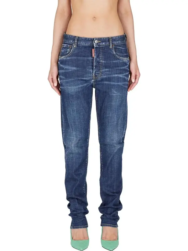 Dsquared2 Dark Pressed Wash 642 Jeans - Blue