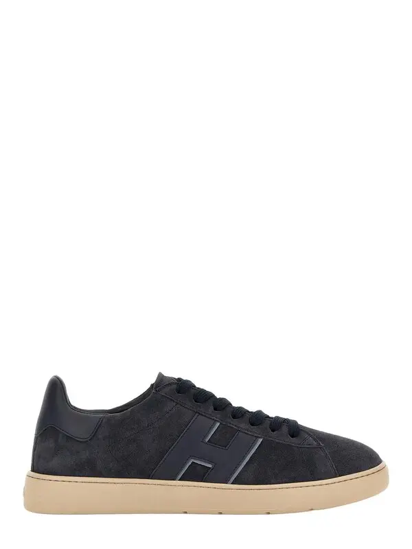 Hogan Suede Lace-up Sneakers - Navy