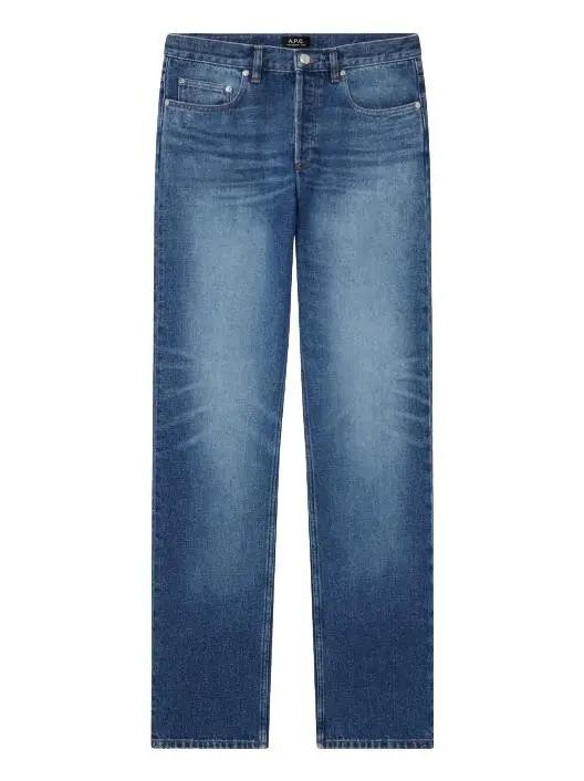 A.p.c. Straight Leg Jeans - Blu