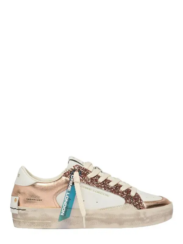 CRIME LONDON Sk8 Deluxe Sweet Like Honey Sneakers - Rosa