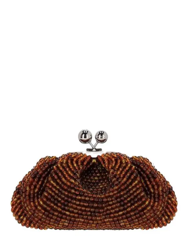 Max Mara Pasticcino Eskimo Small Clutch - Brown