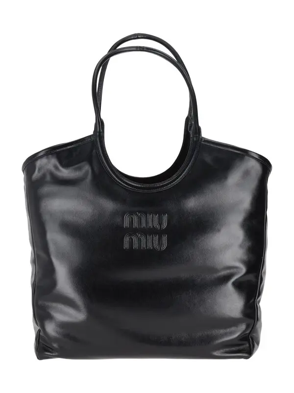 Miu Miu Softy Shine Tote - Nero