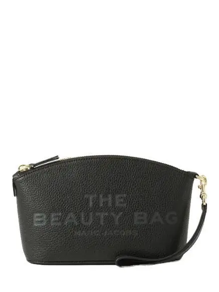 Marc Jacobs Leather The Items Slg Wristlet - Black