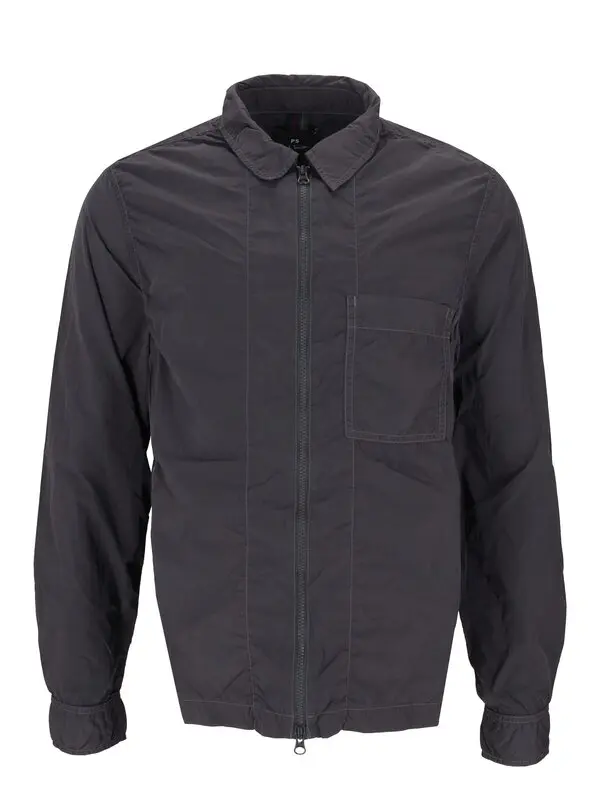 Paul Smith Zip-up Blouson Jacket - Anthracite