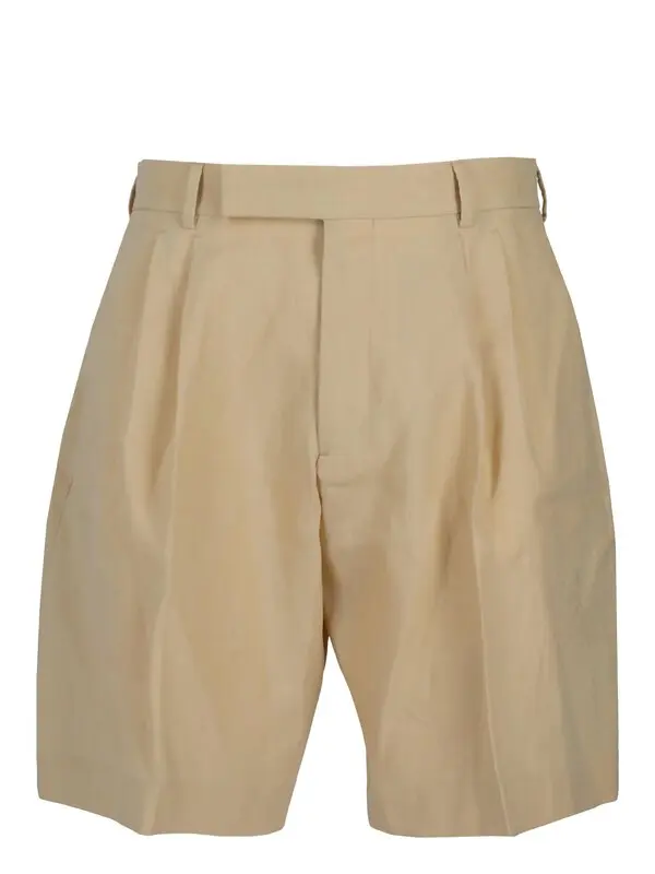 Paul Smith Pleated Shorts - Sand