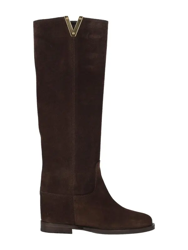 VIA ROMA 15 Knee High Boots - Red