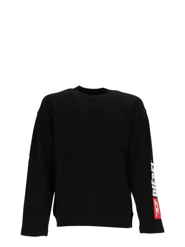 DIESEL® S-boxt-nc-div Felpa Sweatshirt - Red