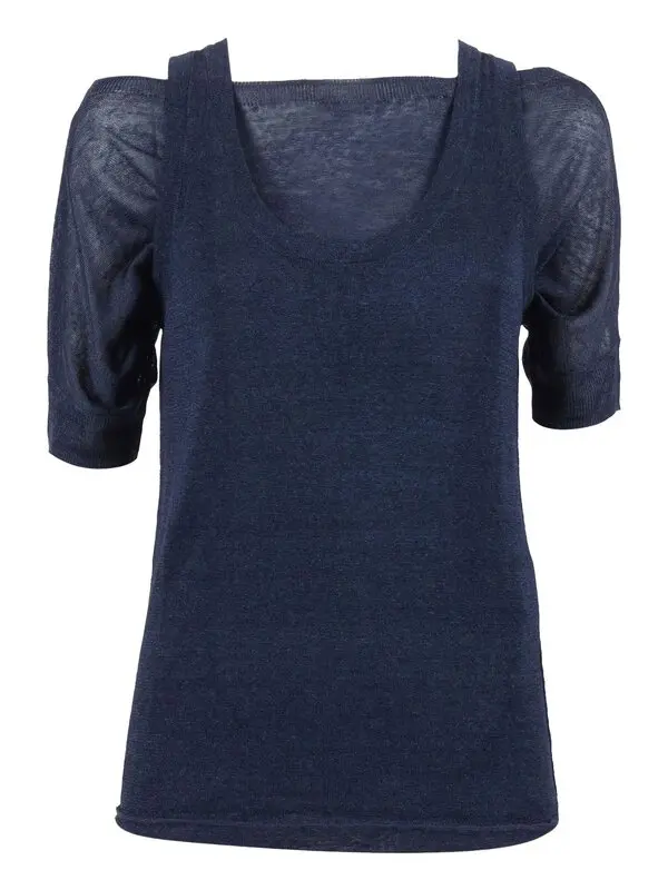 P.a.r.o.s.h Knit Top - Blu