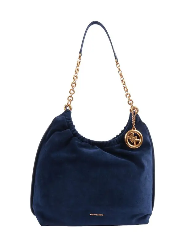 Michael Kors Large Cinch Messenger Bag - Blu