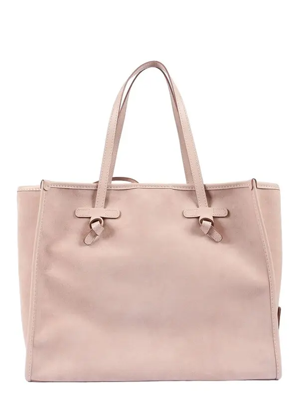 GIANNI CHIARINI Leather Tote Bag - Red