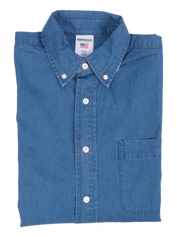 SEBAGO Benjamin Casual Button-up Shirt - Blu