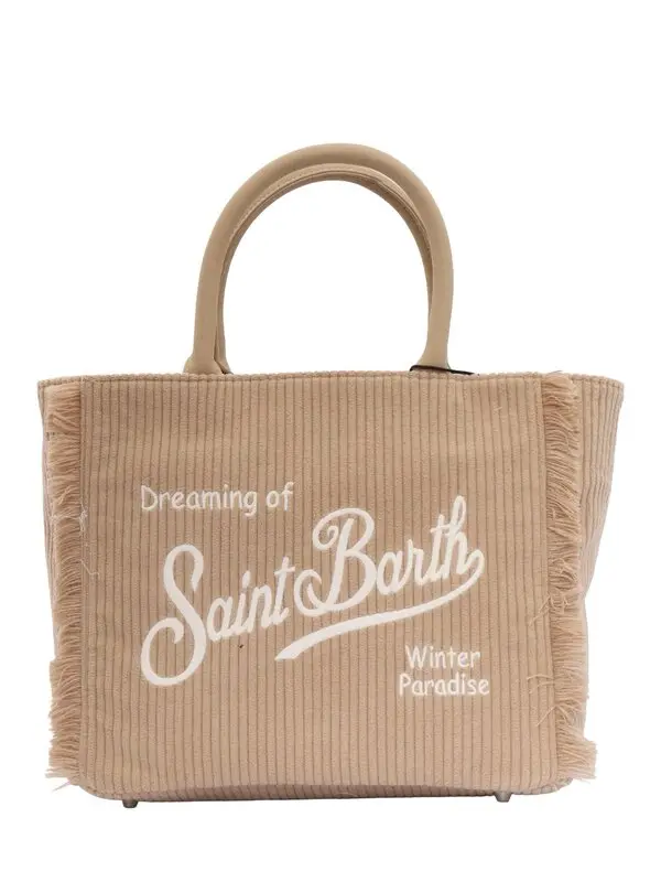 MC2 SAINT BARTH Colette Corduroy Tote Bag - Other