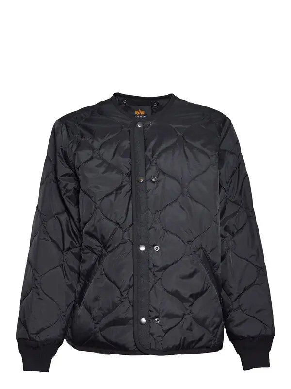 Alpha Industries Quilted Jacket - Nero