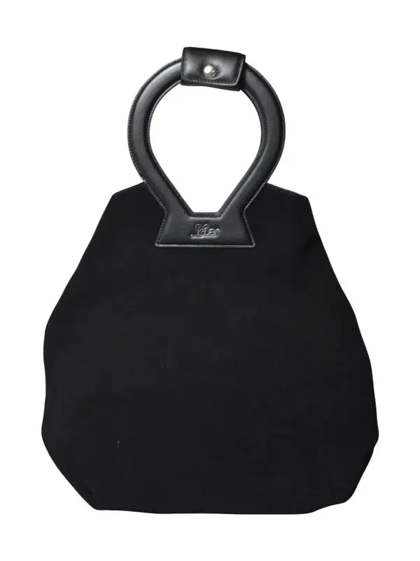 LUAR Bag With Hoop Handle - Nero