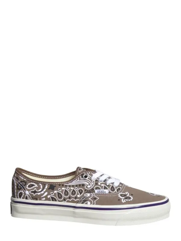 VANS Lace-up Paisley Print Sneakers - Viola/marrone