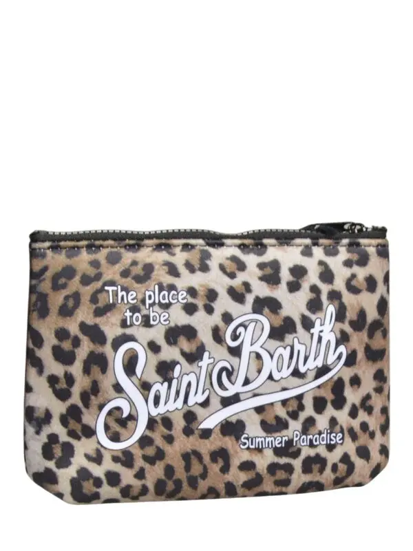 MC2 SAINT BARTH Leopard Print Pouch - Leopardato