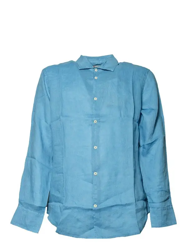 MC2 SAINT BARTH Long Sleeve Shirt - Blu