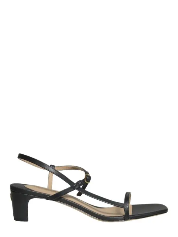 Ralph Lauren Low Heel Sandals - Nero