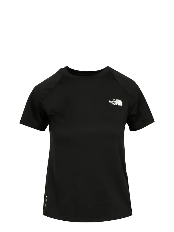 The North Face Short Sleeve Crew Neck T-shirt With Heat Transfer Logo - Black