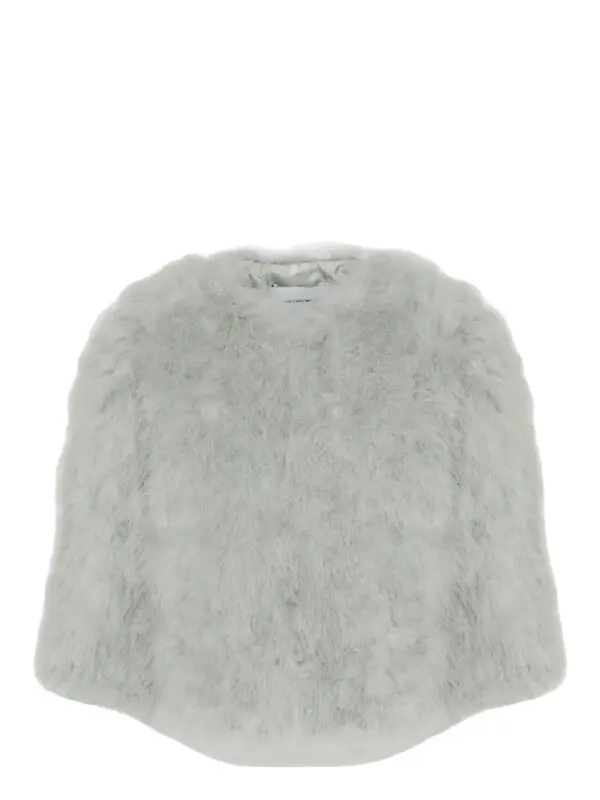 YVES SALOMON Feather Jacket - Gray