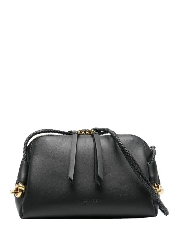 Bottega Veneta Concert Leather Clutch - Black