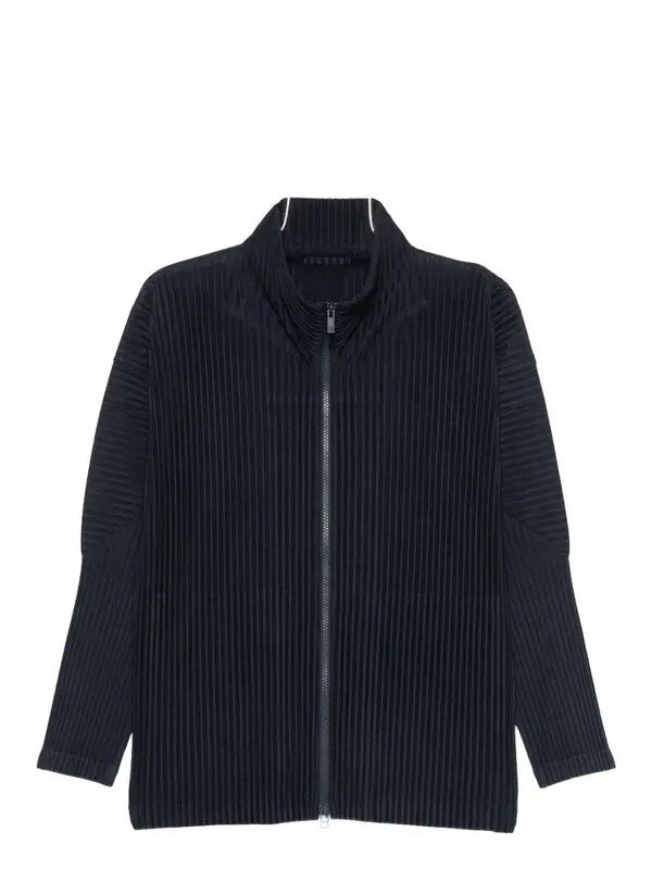 Issey Miyake Plested Shirt - Blue
