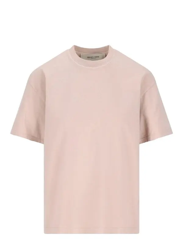GOLDEN GOOSE Appliqué T-shirt - Grey
