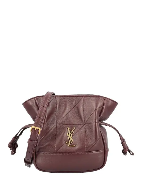 Saint Laurent Jamie Leather Mini Bag - Red
