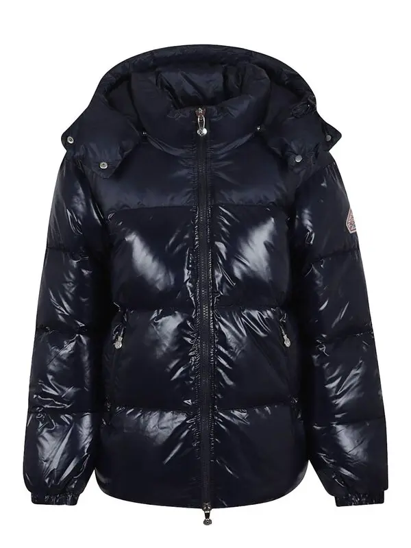 Pyrenex Lively Down Jacket With Detachable Hood - Blue