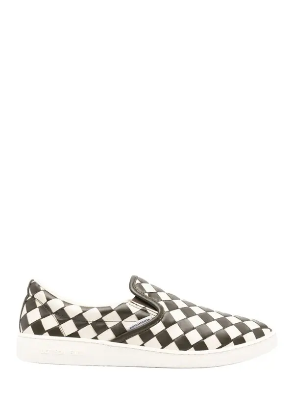 Bottega Veneta Sawyer City Calfskin Bicolor Sneakers - Multi
