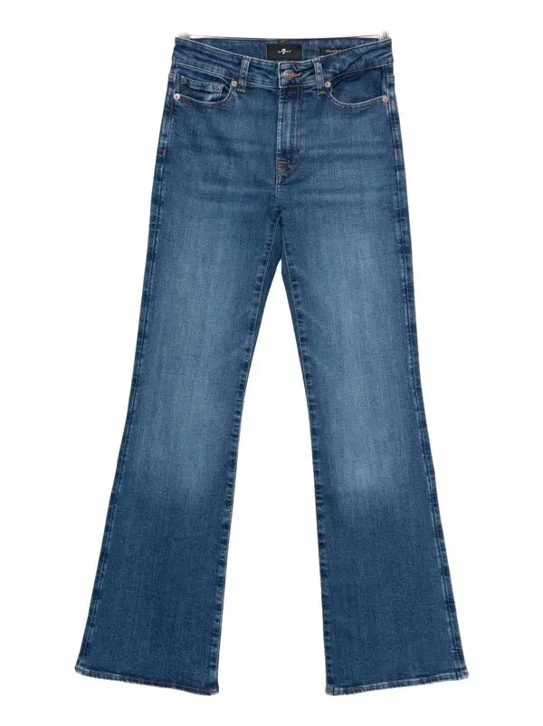 7 For All Mankind Leggy Bootcut Jeans - Blue