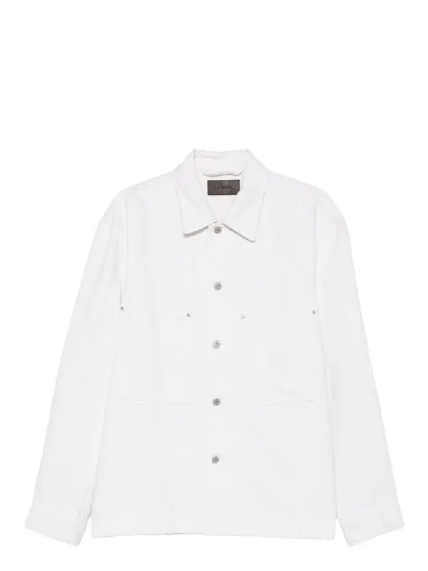 LEMAIRE Cotton Overshirt - White
