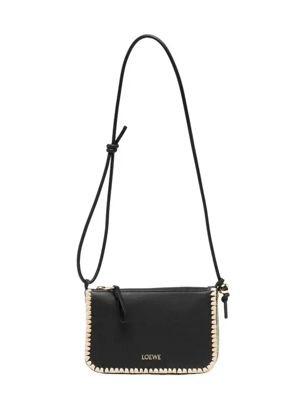 Loewe Rio Leather Mini Bag - Black