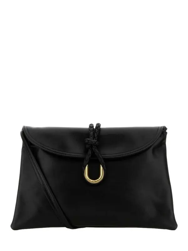 Bottega Veneta Leather Crossbody Bag - Black