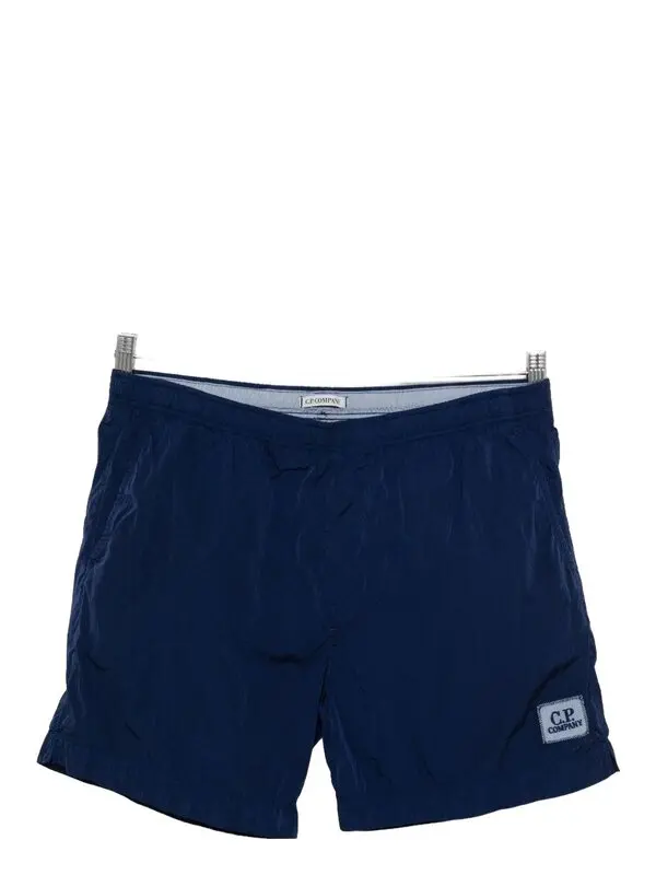 C.P. COMPANY Boxer-style Swim Shorts - Blue