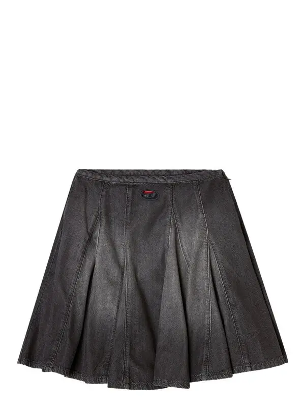DIESEL® Denim Mini Skirt - Grey