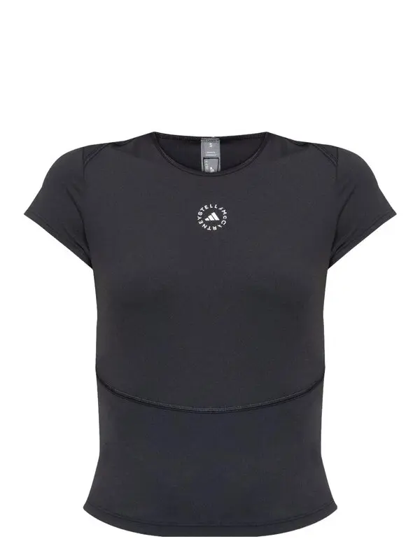 Adidas By Stella McCartney Logo T-shirt - Black