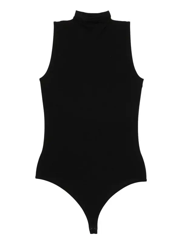 Wolford Sleeveless High Neck Bodysuit - Black