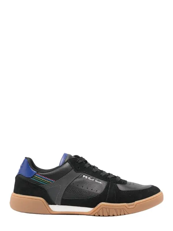 Paul Smith Panelled Lace-up Sneakers - Black
