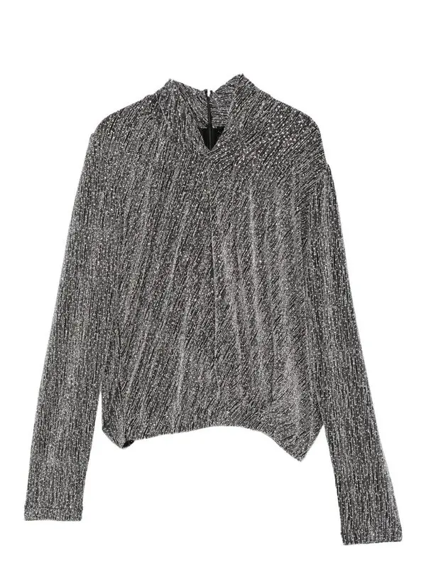 IRO PARIS Ysane Blouse - Silver