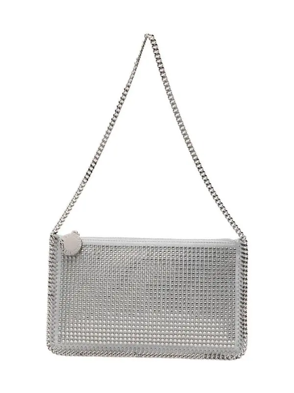 Stella McCartney Falabella Pouch With -tone Chain Strap - Silver