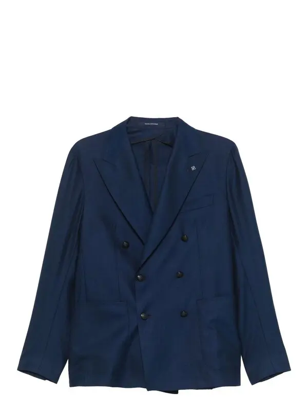 Tagliatore Monte Carlo Double-breasted Jacket - Blue