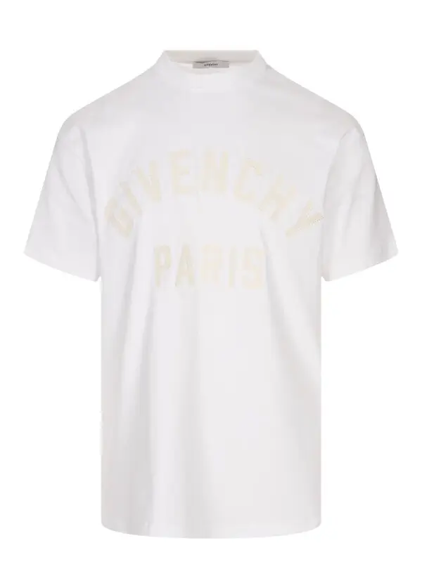 Givenchy T-shirt With Logo - White