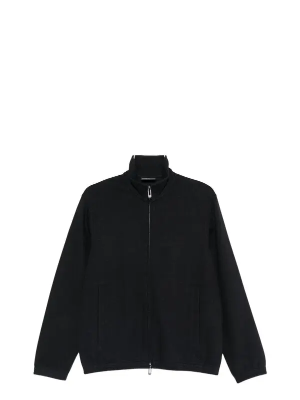 Emporio Armani Zipped Sweatshirt - Blue