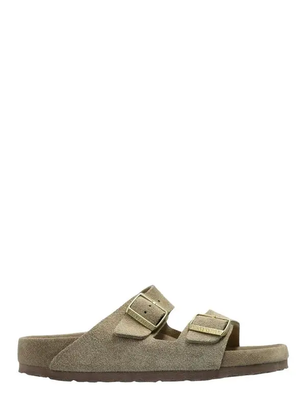 BIRKENSTOCK Arizona Double Buckle Sandals - Grey